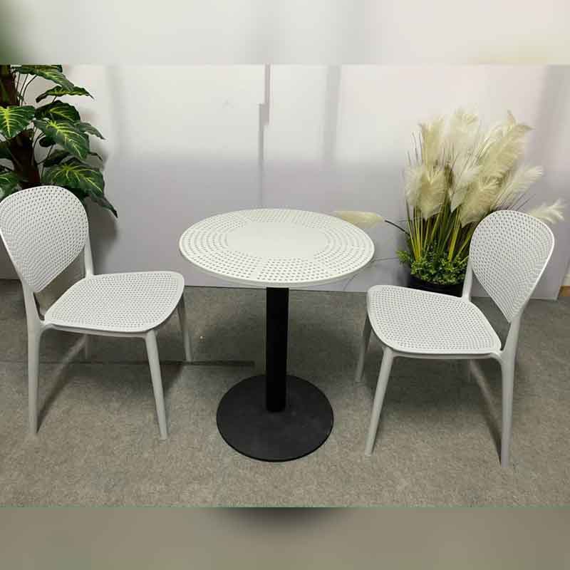 Bộ bàn ghế nhựa đúc Hol Sankyo 2 ghế 1 bàn GC817 | Nội Thất Hữu Bằng