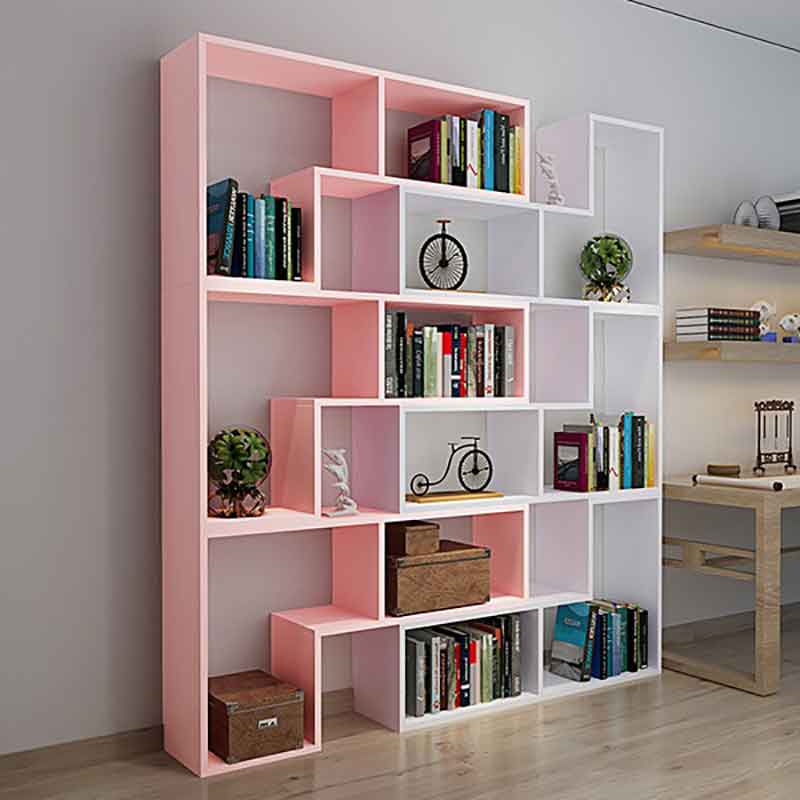 Giá kệ sách dạng Modul lắp ghép gỗ công nghiệp TS080 | Nội Thất Hữu Bằng